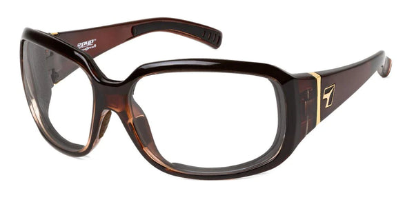 7eye by Panoptx Mistral Crystal Chocolate Frame with multiple lens opt ...